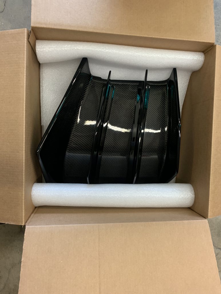 Ivan Tampi Customs XIK Carbon Fiber Rear Diffuser Series 1 C7 Corvette ...