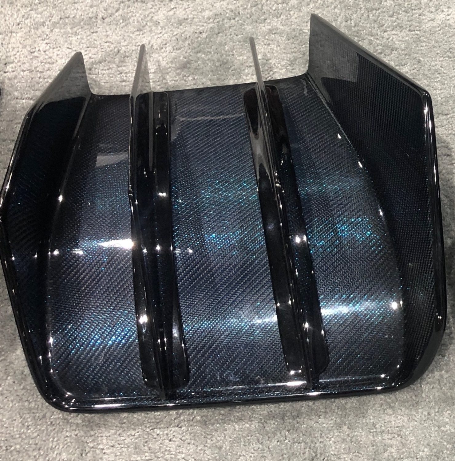 Ivan Tampi Customs XIK Carbon Fiber Rear Diffuser Series 1 C7 Corvette ...