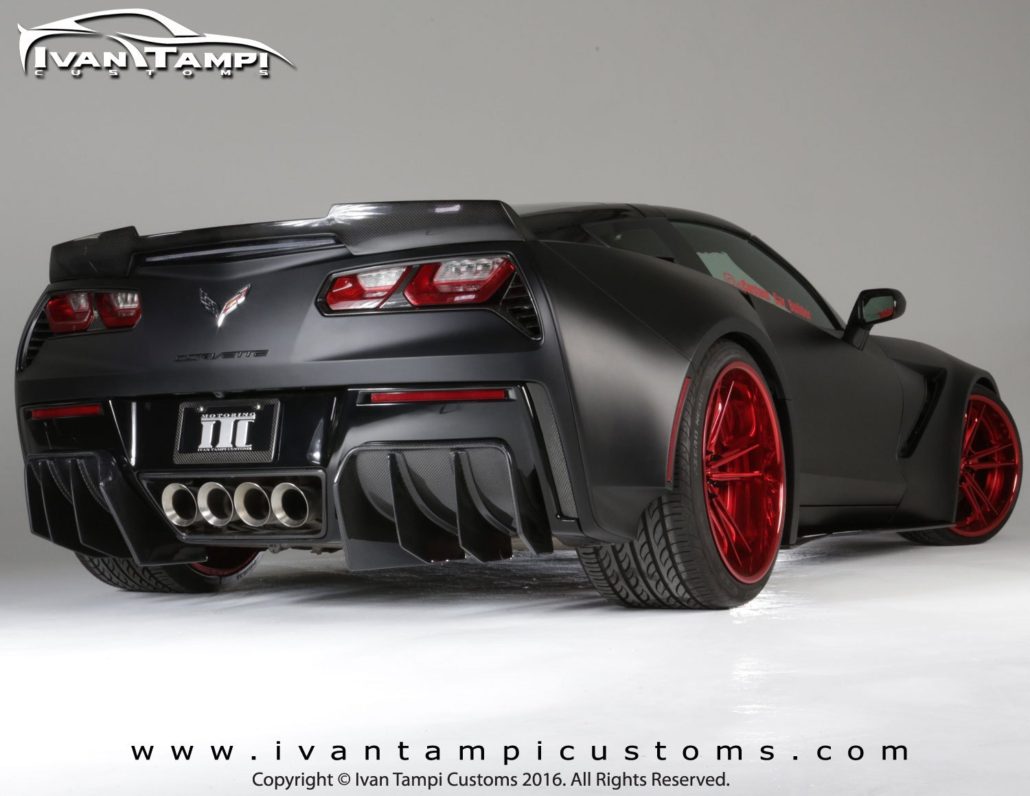 Ivan Tampi Customs XIK Widebody Kit for the C7 Z06 Grand Sport Corvette ...