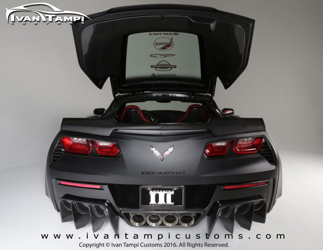 Ivan Tampi Customs XIK Widebody Kit for the C7 Z06 Grand Sport Corvette ...