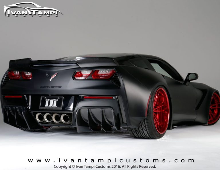 Ivan Tampi Customs XIK Widebody Kit for the C7 Z06 Grand Sport Corvette ...