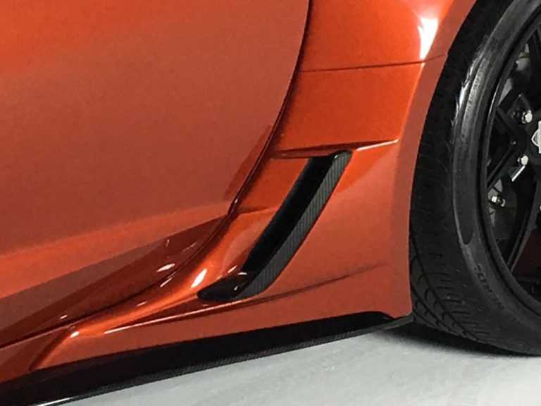 Ivan Tampi Customs Rear Air Duct Brake Vent Carbon Fiber C7 Corvette ...