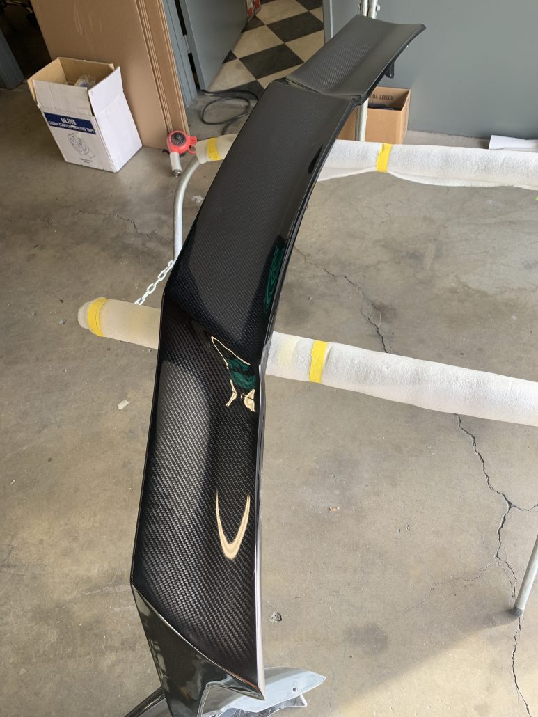 Ivan Tampi Customs XIK Carbon Fiber Rear Deck Wing Series II C7 ...