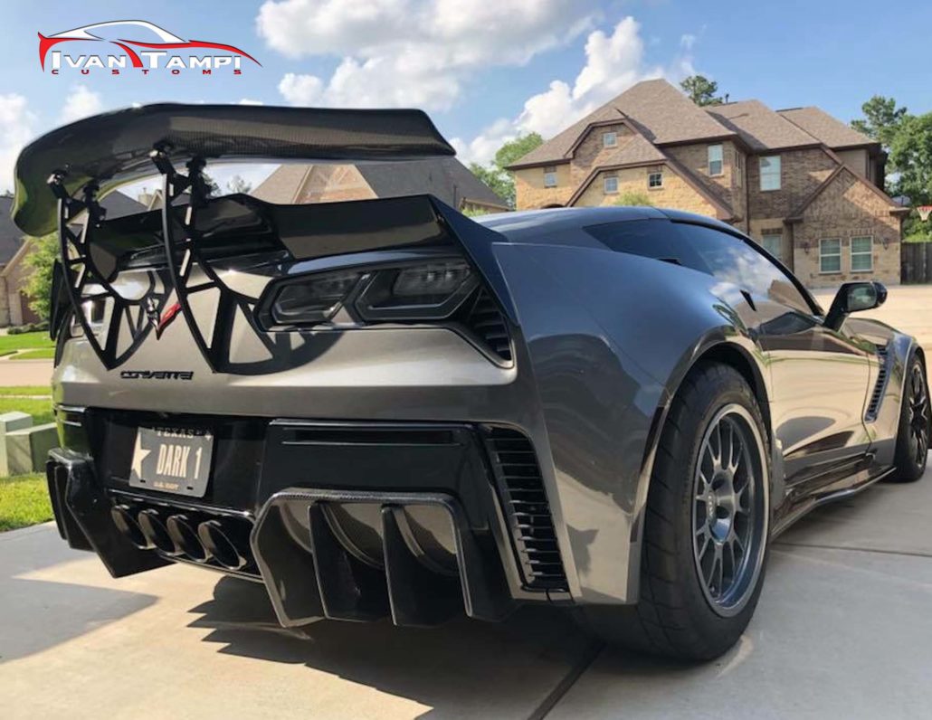Ivan Tampi Customs XIK GT Wing Series 1 C7 Corvette Stingray / Z06 ...