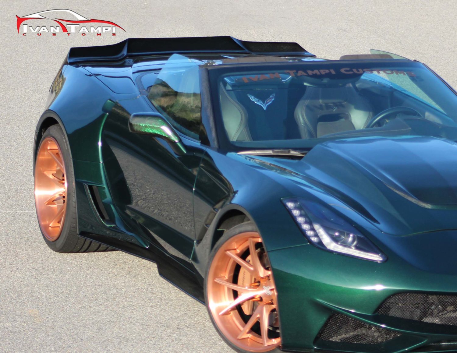 XIK Widebody Kit for the C7 Z06 Grand Sport Corvette Stingray 2014 ...