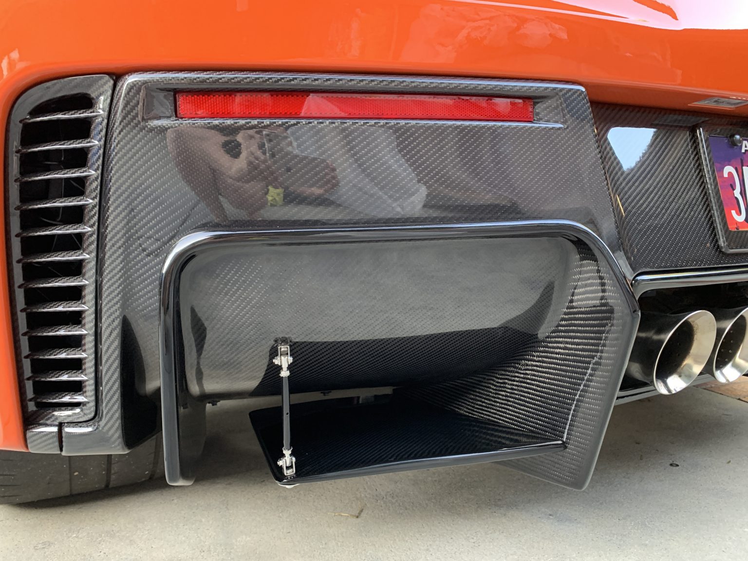 Ivan Tampi Customs XIK Carbon Fiber Rear Diffuser Series II C7 Corvette ...