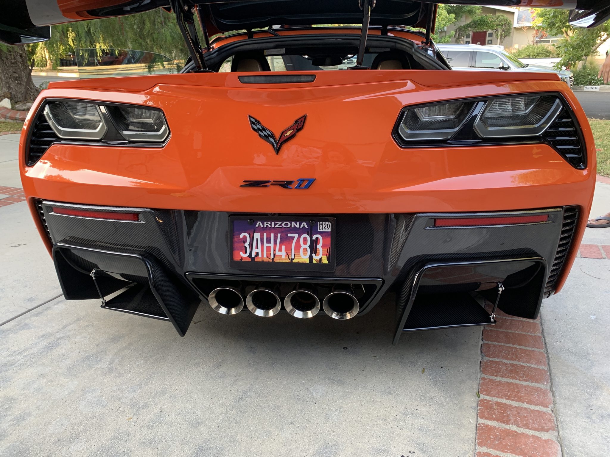 Ivan Tampi Customs XIK Carbon Fiber Rear Diffuser Series II C7 Corvette ...