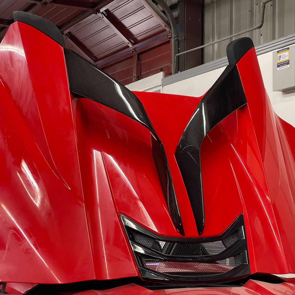 Ivan Tampi Customs Carbonfiber TRE (Tonneau Roadster Enhancement) C8 ...